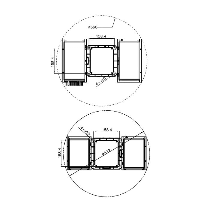 FTD-PTZD 50x 8m dual Spectrum Network Positioning System – Fengtaida